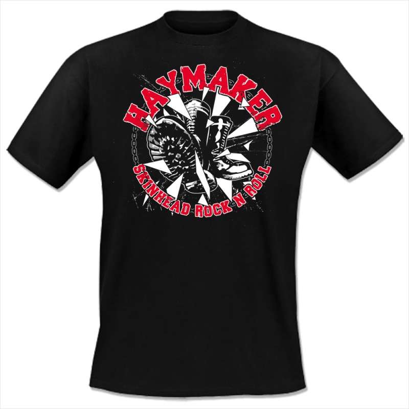 Haymaker - Boots, T-Shirt schwarz | Bandshirts | T-Shirts | Bekleidung ...