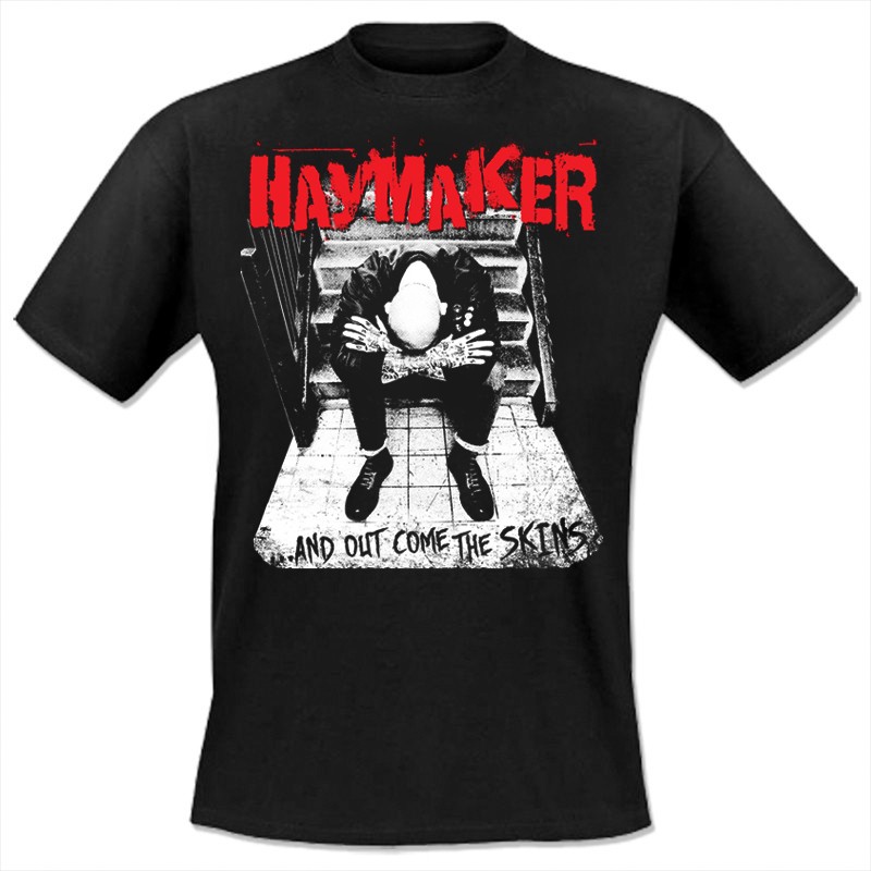 Haymaker - ...and out come the Skins, T-Shirt schwarz | Bandshirts | T ...